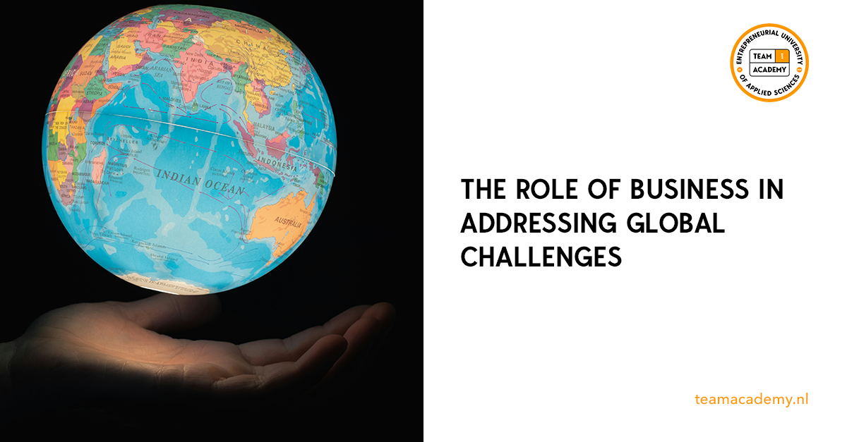 The Role of Business in Addressing Global Challenges - Team Academy